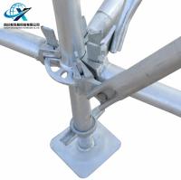 China Modular Ringlock Scaffolding Set Hot Dip Galvanized With High Load Capacity for sale