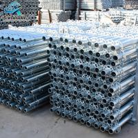China Modular Ringlock Scaffolding Set Hot Dip Galvanized With High Load Capacity for sale