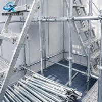 China Modular Ringlock Scaffolding Set Hot Dip Galvanized With High Load Capacity for sale