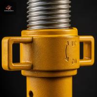China Galvanized Q235 Steel Scaffolding Prop Heavy Duty Adjustable Jack Post For Formwork ODM for sale