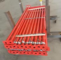 China HDG Galvanizing Telescopic Steel Prop Adjustable Shoring Jack OD48 EN1065 Formwork for sale