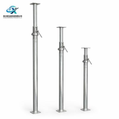 China Q235 Steel Acrow Prop Adjustable Jack Support for Formwork Construction for sale