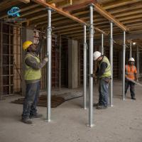 China Q235 Steel Acrow Prop Adjustable Jack Support for Formwork Construction for sale