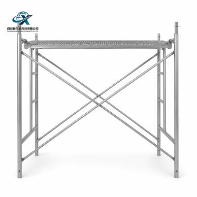 China Modular Frame Scaffolding With Platform Deck For Building Work for sale