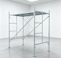 China Metal Frame Scaffold Tower 6.3ft Height With Removable Platform Components for sale