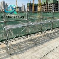 China Walk Through Metal Scaffolding Frame Easy Assembly With Stable Cross Braced Structure for sale