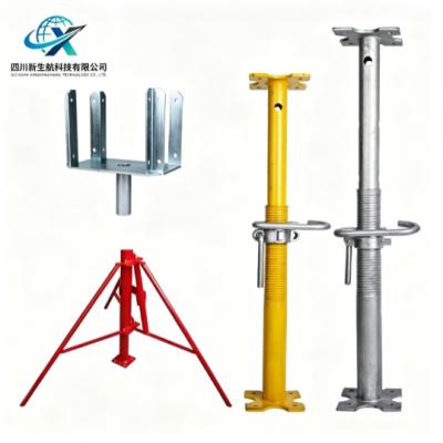 China Heavy Duty Adjustable Metal Scaffold Prop For Formwork System / Construction Support for sale