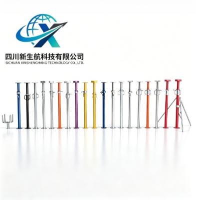 China 100% Recyclable Steel Heavy Duty Scaffolding Props Adjustable With Precision Leveling Adjust for sale