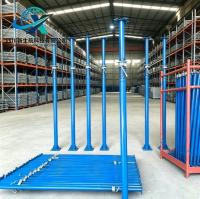 China 100% Recyclable Steel Heavy Duty Scaffolding Props Adjustable With Precision Leveling Adjust for sale