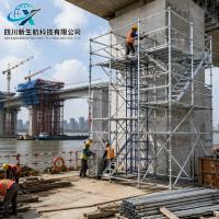 China Castered Walk Through Scaffolding Frame Tower For Repair / Installation for sale