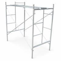 China Steel Frame Scaffolding Tower 6FT Height With Open Work Platform Design for sale