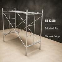 China Steel Frame Scaffolding Tower 6FT Height With Open Work Platform Design for sale