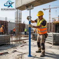 China Heavy Duty Q235 Steel Shoring Prop Corrosion Resistant With U Head for sale