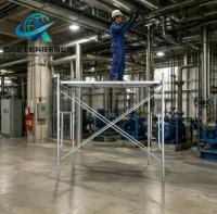 China Open Frame Scaffolding Tower Customized With Platform / Ladder Access for sale