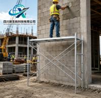 China Open Frame Scaffolding Tower Customized With Platform / Ladder Access for sale