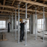 China HDG Q235 Adjustable Steel Prop Italian Type Scaffold Pillar For Building for sale