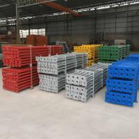 China Italian Style Adjustable Scaffolding Prop Hot Dip Galvanized / Powder Coated With Tripod for sale