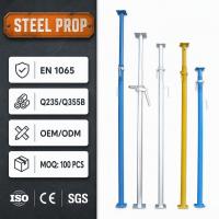 China EN 1065 Adjustable Steel Prop Acrow Jack For Construction Building Support for sale