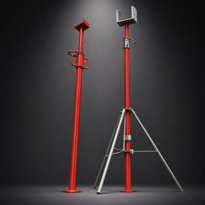 China Heavy Duty Adjustable Steel Prop Shoring Jack For Building Site for sale