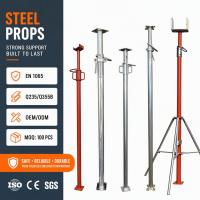 China Heavy Duty Adjustable Steel Prop Shoring Jack For Building Site for sale