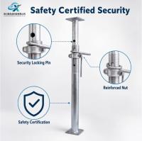 China Construction Adjustable Steel Prop , Industrial Adjustable Shoring Jack For Slab Support for sale