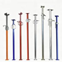 China Custom Adjustable Steel Prop Painted Galvanized Construction Formwork Jack for sale