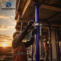 China Industrial Galvanized Steel Props Multi Color Adjustable Shoring Post Jack for sale