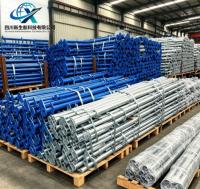 China Q345 Steel Adjustable Acrow Prop Telescopic Shoring Post With Tripod Stand Support for sale
