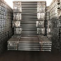 China Galvanized Telescopic Adjustable Steel Prop Customized With Cross Plate for sale