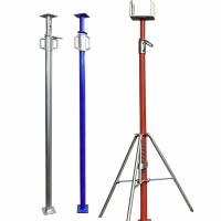 China Telescopic Acrow Adjustable Shoring Post Square Clover 4H For Building Formwork for sale