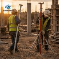 China Telescopic Acrow Adjustable Shoring Post Square Clover 4H For Building Formwork for sale