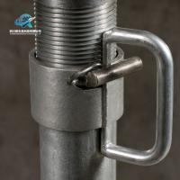China Telescopic Acrow Adjustable Shoring Post Square Clover 4H For Building Formwork for sale