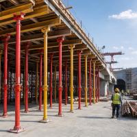 China Industrial Steel Shoring Prop , Heavy Duty Construction Post Jacks for sale