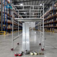 China Durable Scaffolding Steel Plank , Perforated Galvanized Steel Catwalk For Construction Access for sale