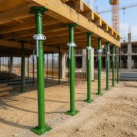 China Q235 Steel Scaffolding Prop with EN1065 Certification and Hot-Dip Galvanized Finish for Adjustable Support for sale