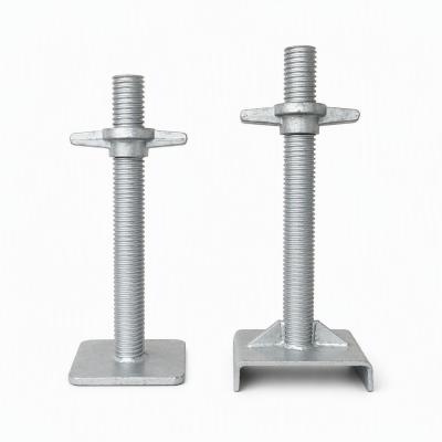 China Adjustable Scaffolding Steel Prop Jack with U Head and Threaded Shaft for Formwork EN1065 Standard for sale
