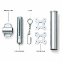 China Galvanized Adjustable Steel Shoring Prop with High Corrosion Resistance and Secure Hook Locking System for Construction Support for sale