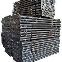 China Heavy Duty Adjustable Steel Scaffolding Prop with 2000 kg Weight Capacity, Hot-dip Galvanized and Precision 50mm Hole Spacing for Construction Support for sale
