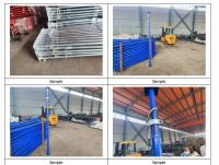 China Hot-dip galvanized adjustable steel scaffolding prop with telescopic height adjustment and high load capacity for construction shoring support for sale