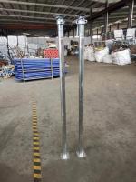 China Hot-dip galvanized adjustable steel scaffolding prop with telescopic height adjustment and high load capacity for construction shoring support for sale