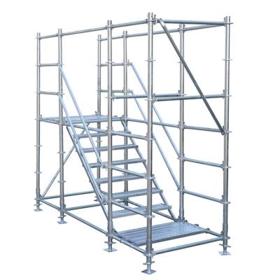 China Galvanized Steel Ringlock Scaffolding System with High Impact Strength and Secure Hook Locking for sale