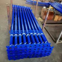 China Adjustable Steel Prop with 2000 kg Weight Capacity Hot-Dip Galvanized Construction Shore with Precision 50mm Hole Spacing for sale