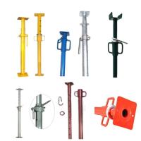 China Adjustable Steel Prop with 2000 kg Weight Capacity Hot-Dip Galvanized Construction Shore with Precision 50mm Hole Spacing for sale