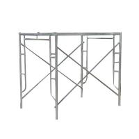 China Hot Dip Galvanized High Strength Quick Assembly Mobile Frame Scaffolding System H Frame Scaffold Set for sale