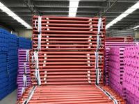 China High Load Capacity Adjustable Scaffolding Steel Prop with Threaded Shaft Adjustment and Hot-Dip Galvanized Construction Shoring Support for sale