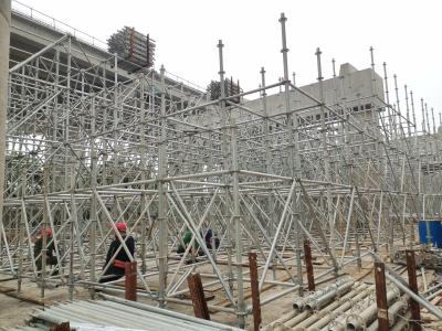 China Galvanized Steel Ringlock Scaffolding System with Quick Assembly and High Load Capacity for sale