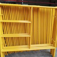 China High Load Capacity Scaffolding Frame with Integrated Ladder and Secure Hook Locking System for sale