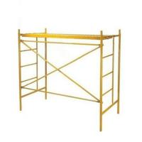 China High Load Capacity Scaffolding Frame with Integrated Ladder and Secure Hook Locking System for sale