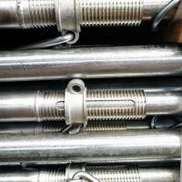 China Hot-dip galvanized Adjustable Scaffolding Steel Prop with 20KN and 30KN load rating for telescopic height adjustment for sale