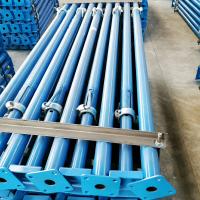 China EN 12811 Compliant Adjustable Scaffolding Steel Prop with Secure Hook Locking System and 10kN - 35kN Load Capacity for sale